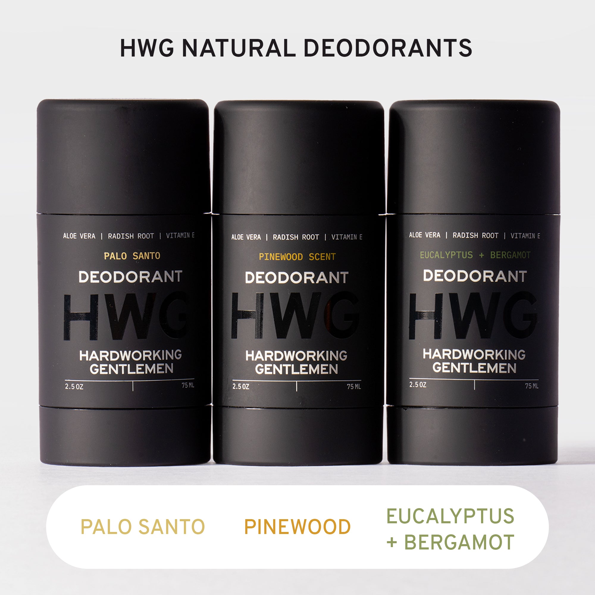 Men's Natural Pinewood Deodorant – Hardworking Gentlemen